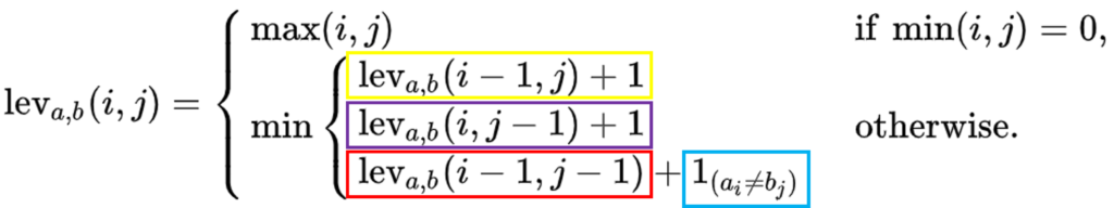 Calculate the Levenshtein Distance in Excel - flex your data