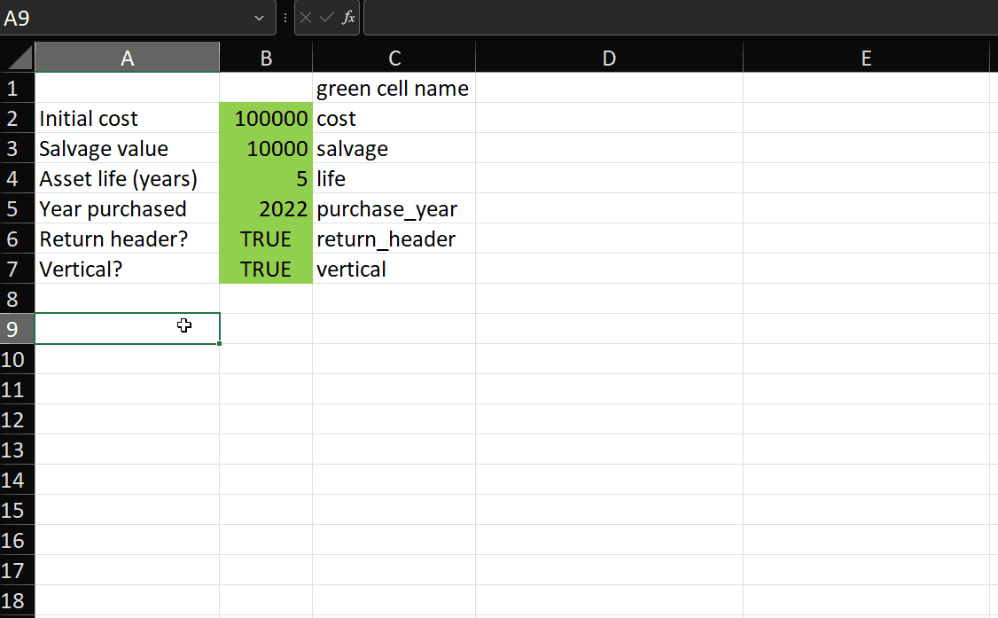 Excel lambda depn schedule Create A Depreciation Schedule In Excel
