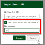 How and why to use namespaces for Excel Lambda functions - flex your data