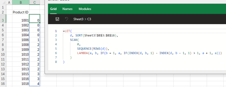 Learn A Powerful Technique For Scanning Arrays In Excel - flex your data
