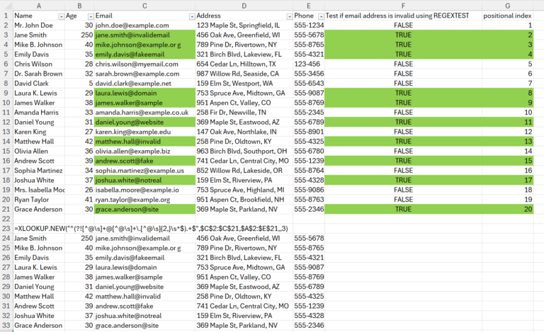 Use Xlookup And Xmatch With Regular Expressions Regex Flex Your Data 